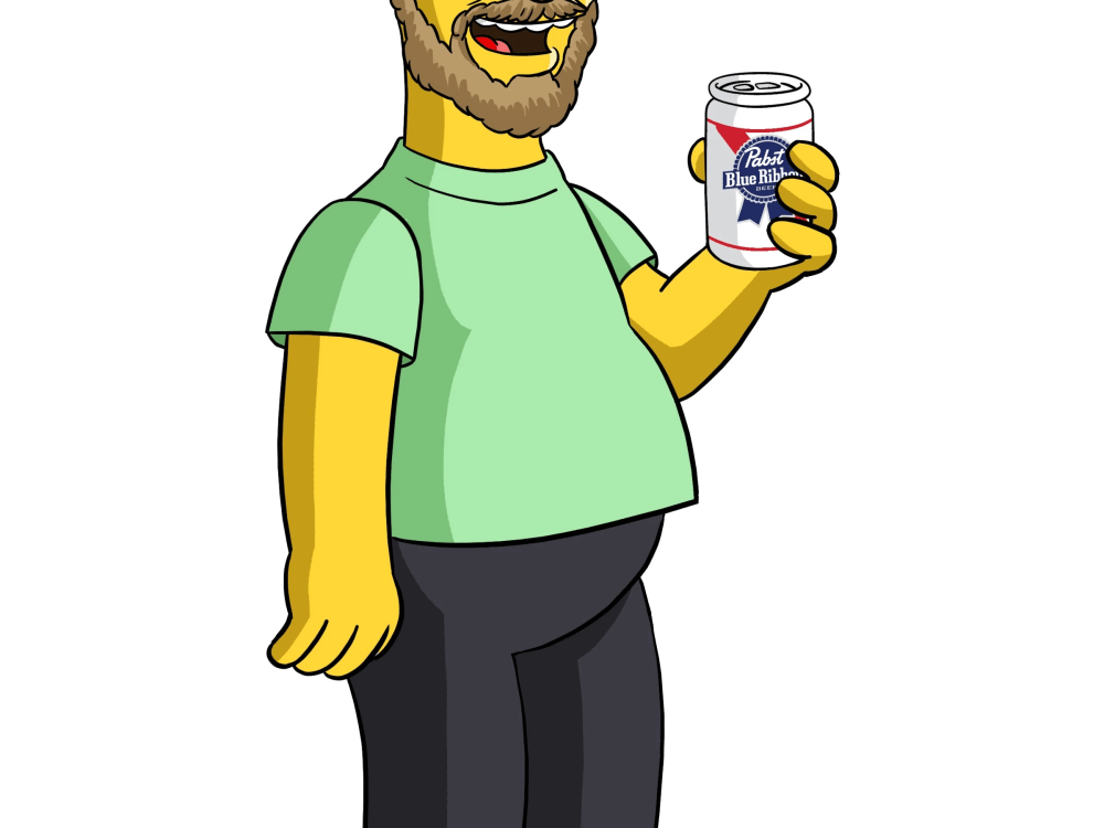 Yellow cartoon character or simpsons styles | Upwork