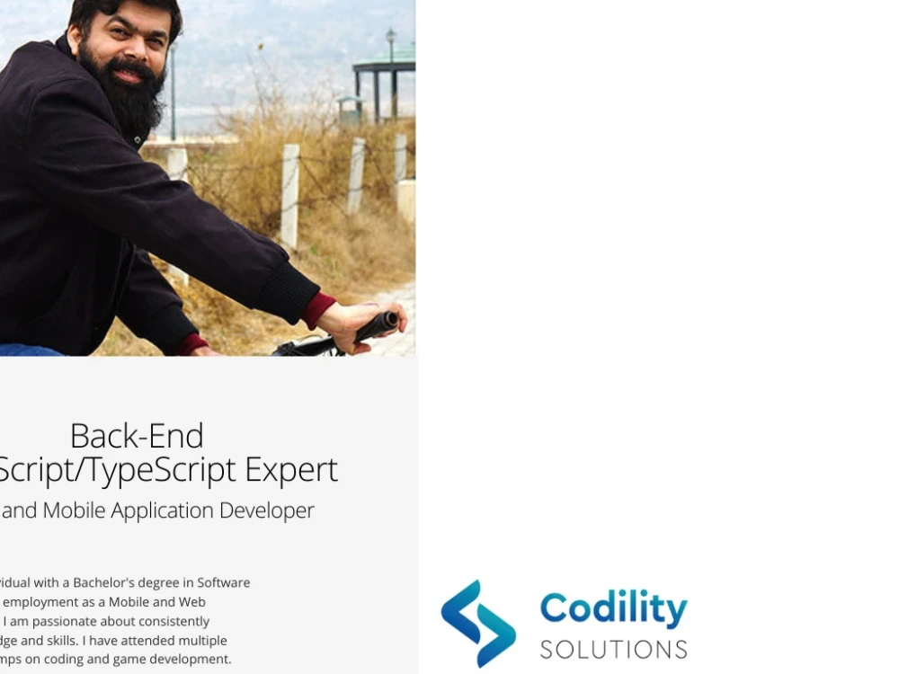 A fantastic Back-End Node Js Develoepr | Upwork