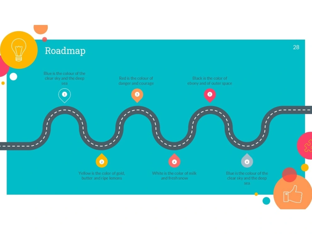 A simple, elegant and effective presentation design for education ...