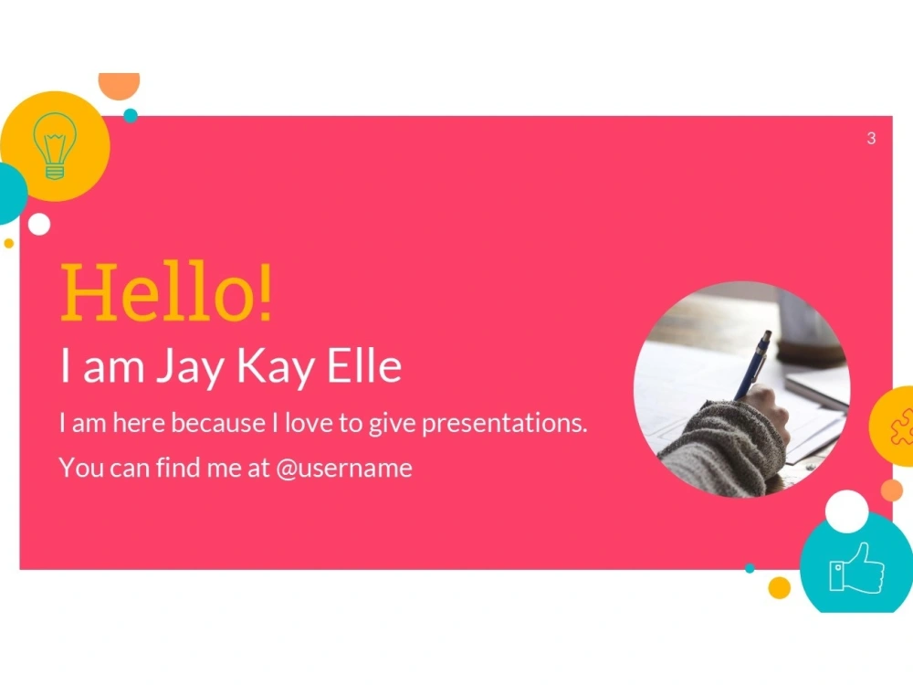 A Simple Elegant And Effective Presentation Design For Education