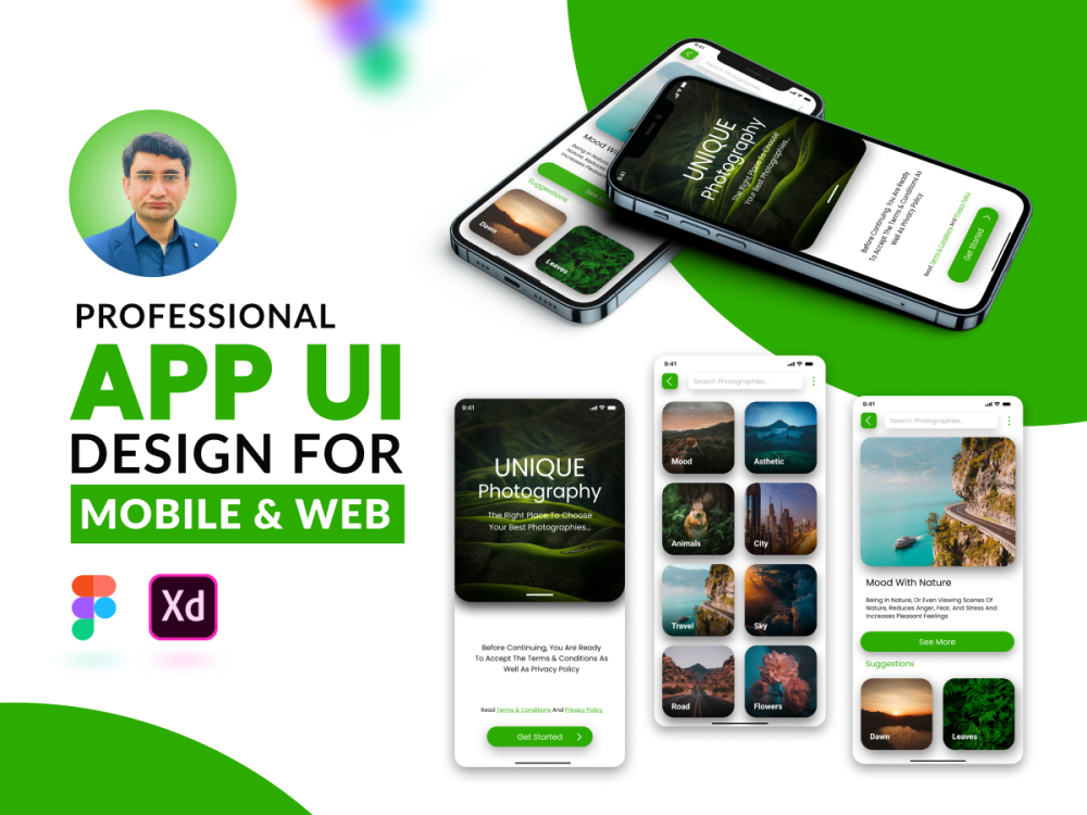 Get Responsive UI/UX Design for Website/Mobile Apps (Android, iOS) | Upwork