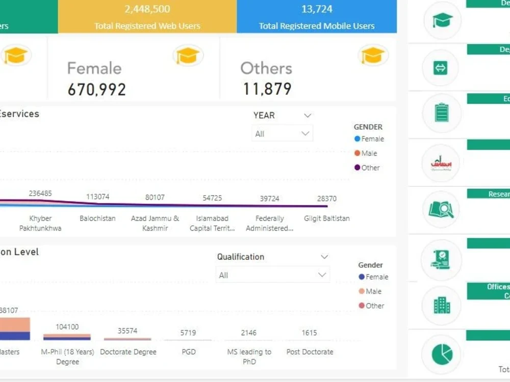 A professional power BI dashboards and reports | Upwork