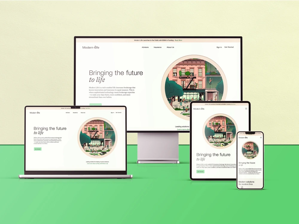 Your dream website landing page UI design in Figma | WordPress ...