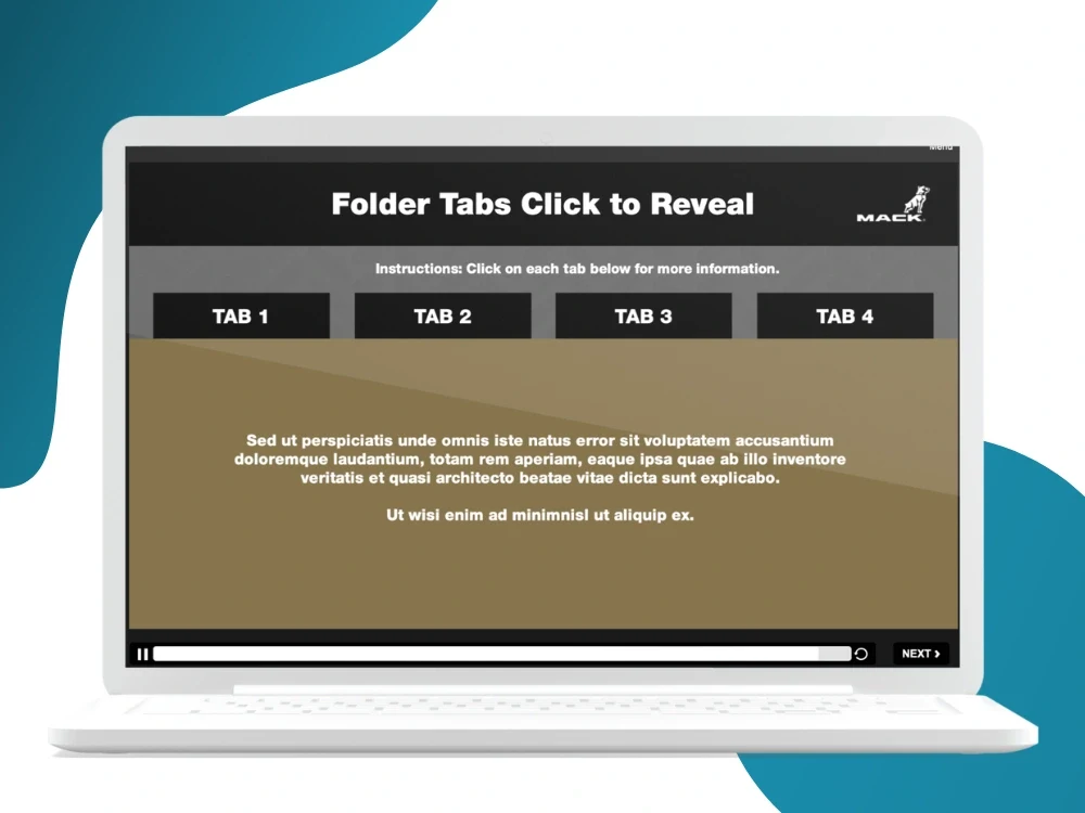 An amazing eLearning template | Upwork