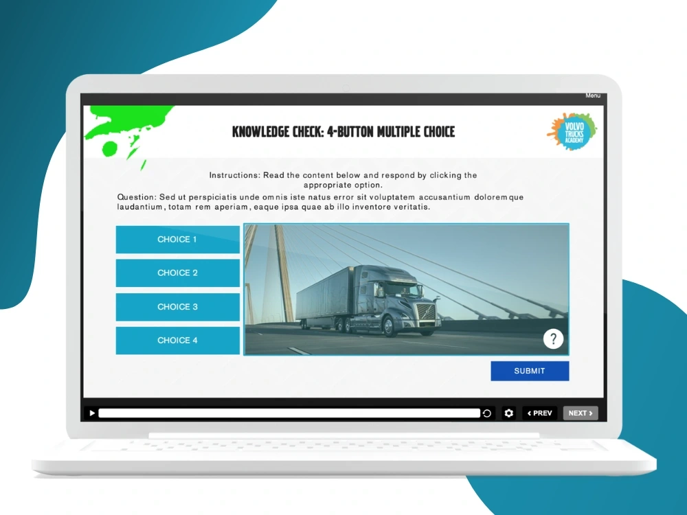 An amazing eLearning template | Upwork