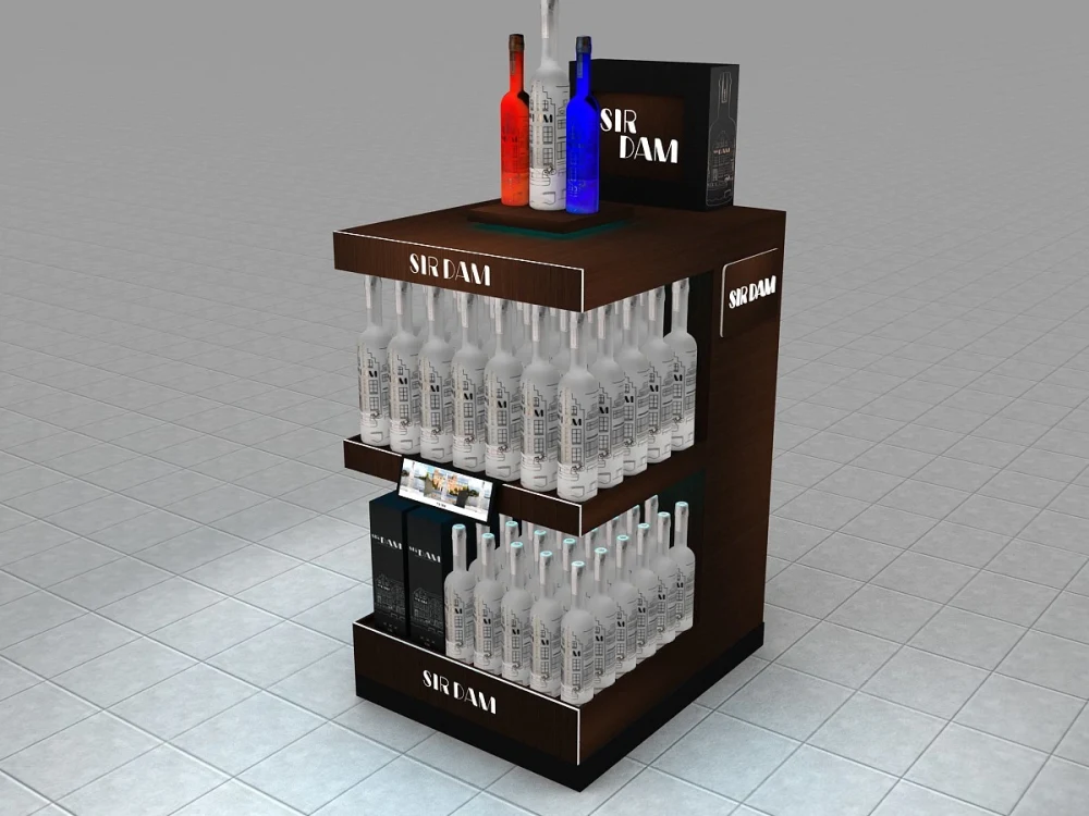 A creative 3d design and artwork of POP/POS/POSM Retail Display | Upwork