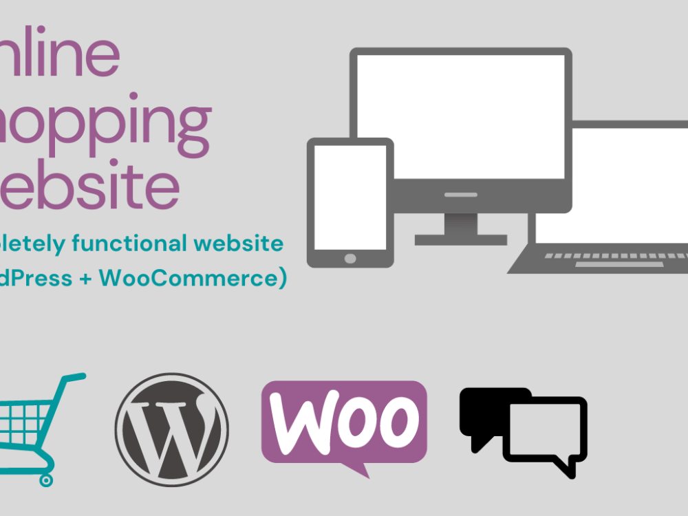 A responsive online shopping website using WordPress WooCommerce | Upwork