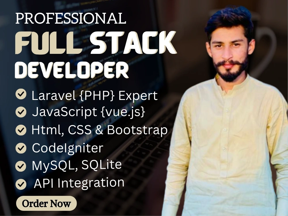 Full stack Developer | Expert Laravel framework {PHP} | JavaScrpt {Vue.js} | Upwork