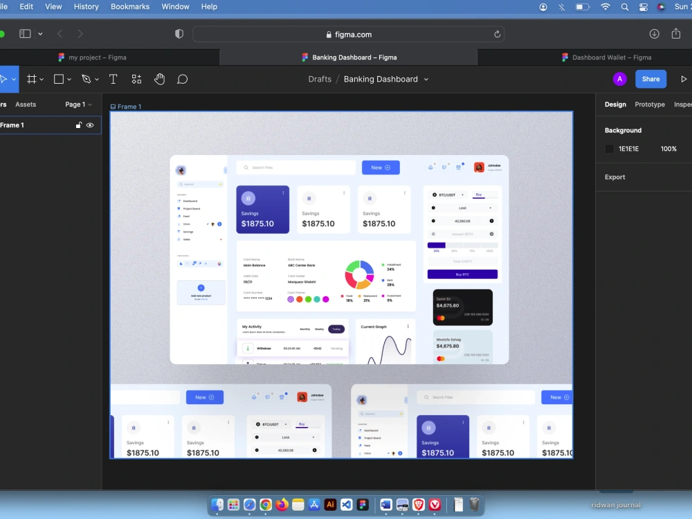 UI UX design, mobile app, website, dashboard in figma | Upwork