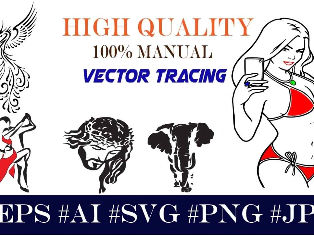 A perfectly traced image to vector illustration | Upwork