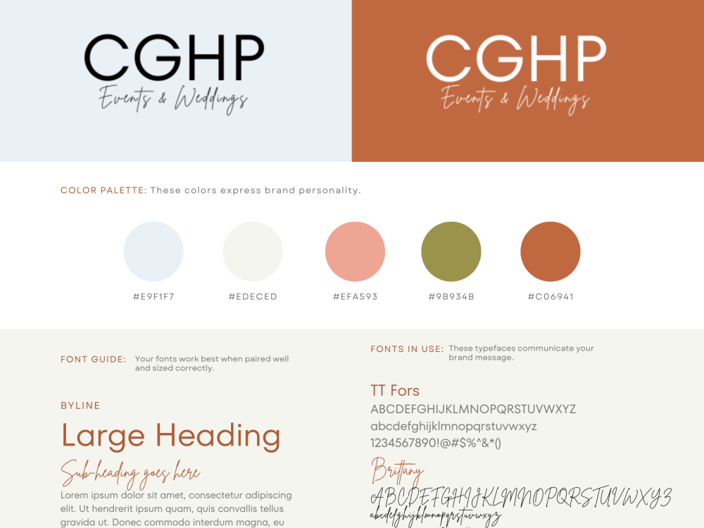 Brand Identity Board geared specifically to you | Upwork