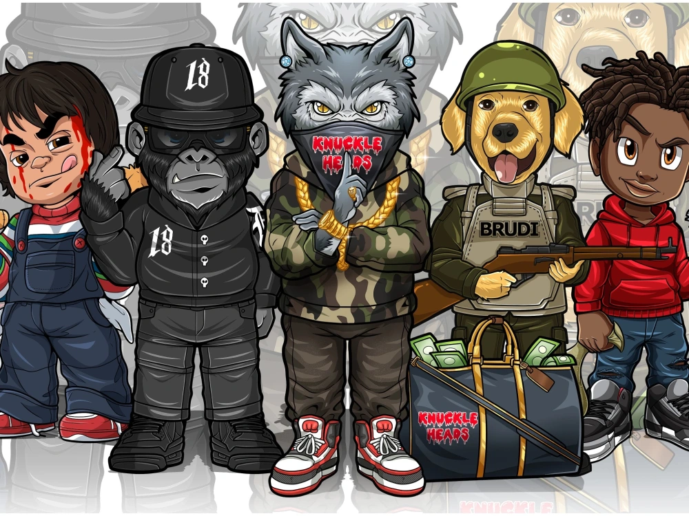 A custom cartoon illustration in a unique style | Upwork