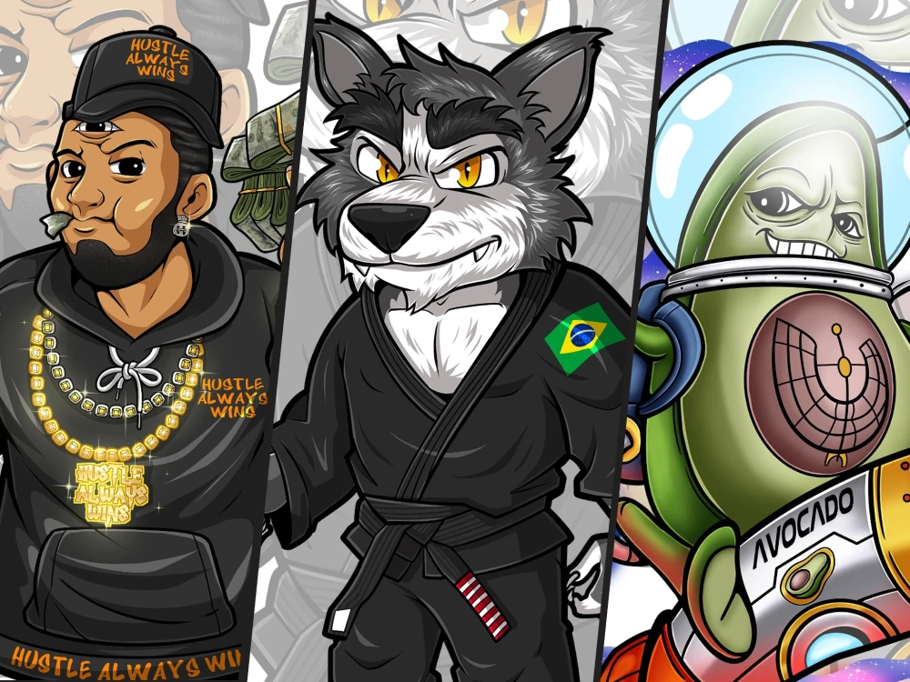 A custom cartoon illustration in a unique style | Upwork