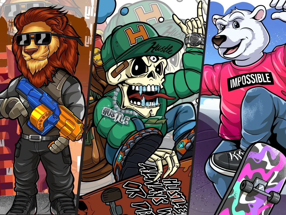 A custom cartoon illustration in a unique style | Upwork