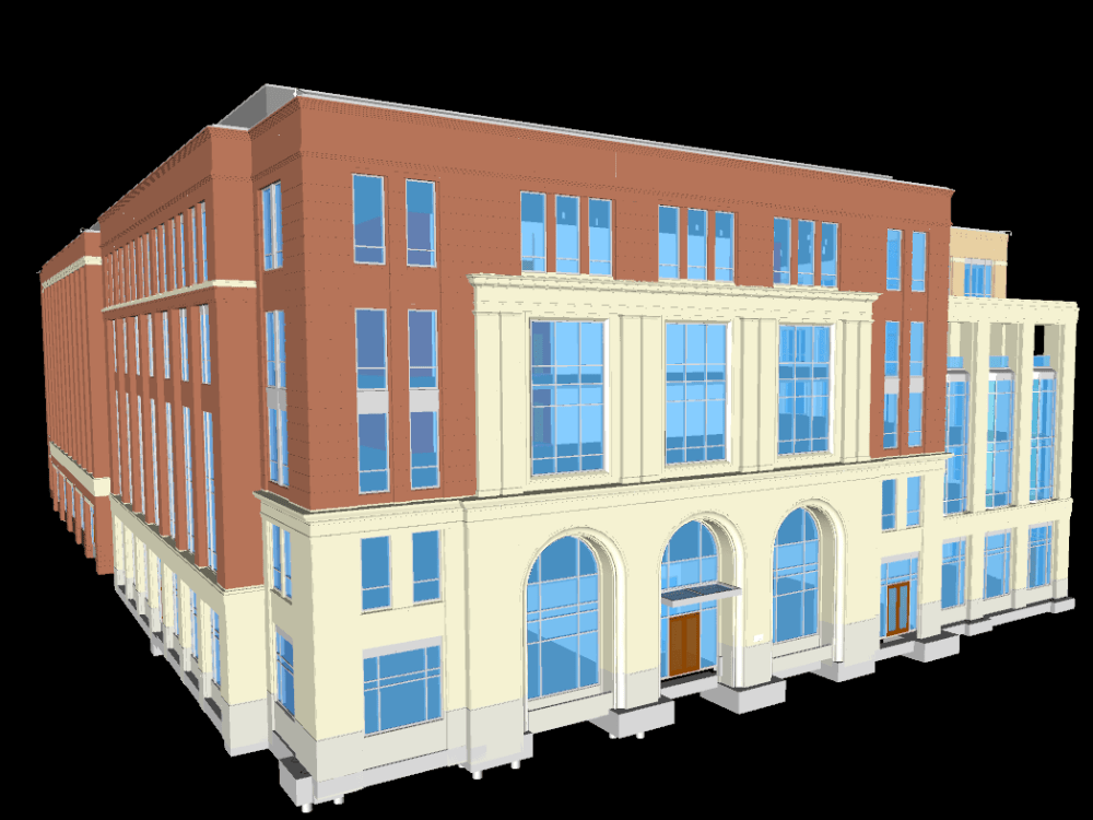 An accurate and detailed ARCH Revit model based on construction ...