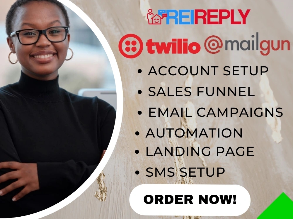 Your rei reply account setup, funnels and triggers on reireply | Upwork