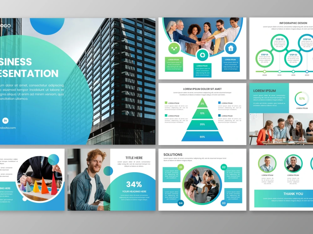 Sleeky powerpoint design for your presentation | Upwork