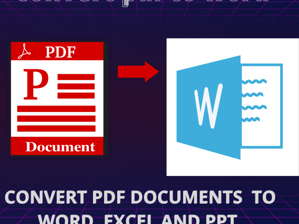 Microsoft Word Typing, Formatting and PDF to MS Word | Upwork