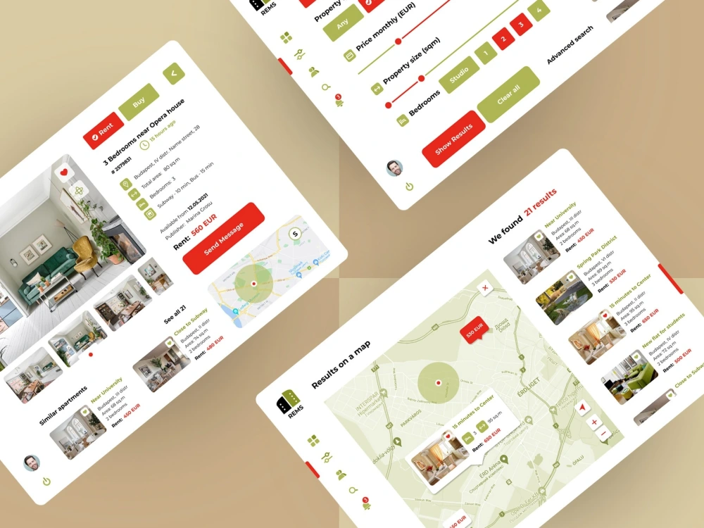 Modern, professional Web apps, Dashboard, UI/UX design, Desktop apps ...