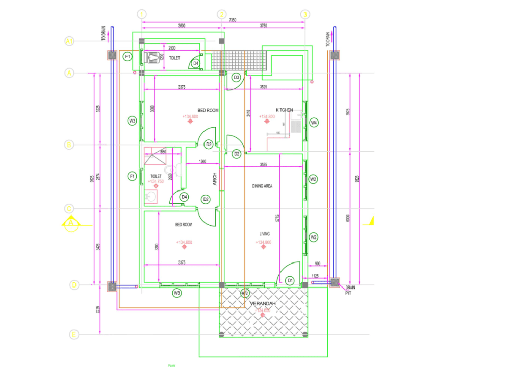 2D AutoCAD Drawing (dwg) File with PDF Files. | Upwork