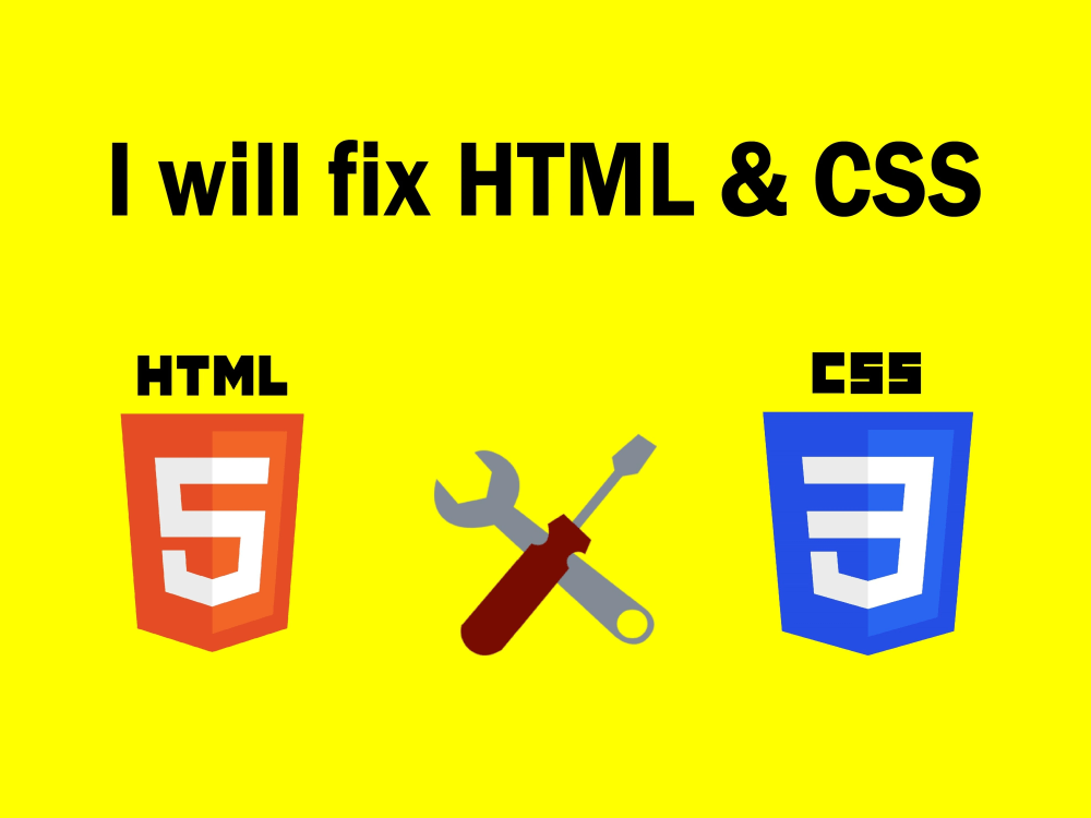 HTML & CSS bug fixed or edited | Upwork