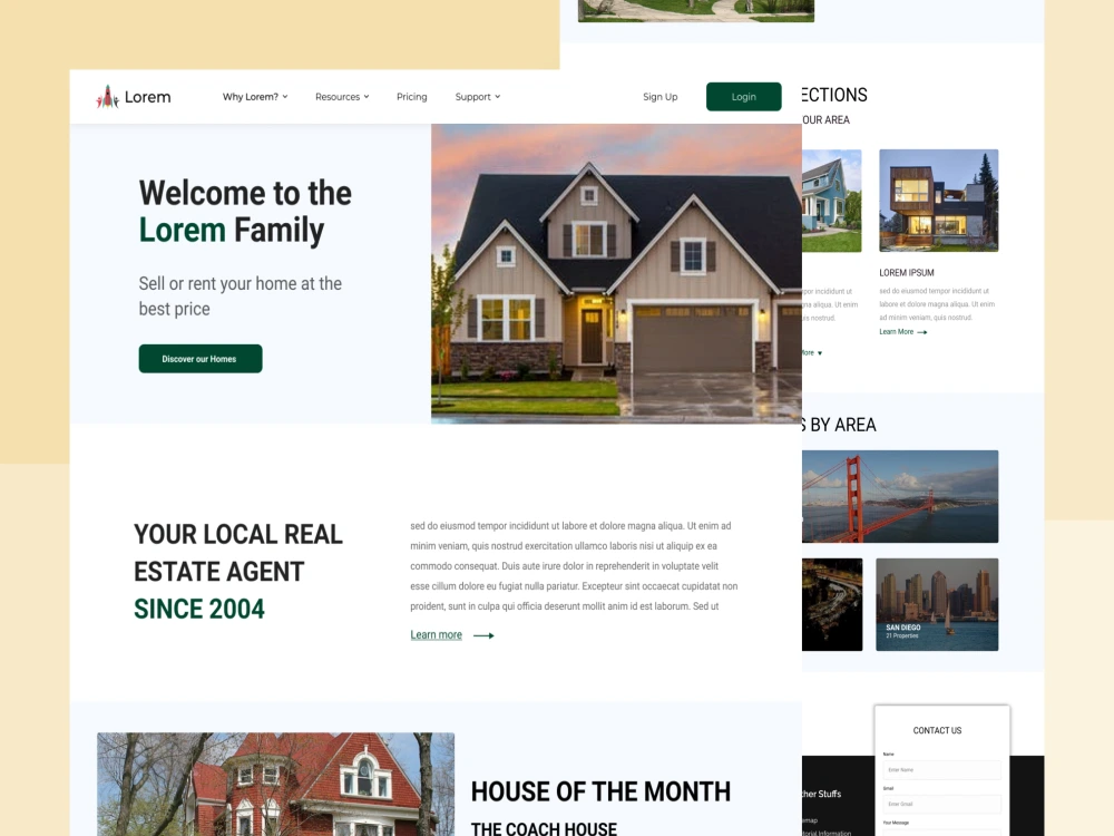 An eye-catching web design | Upwork