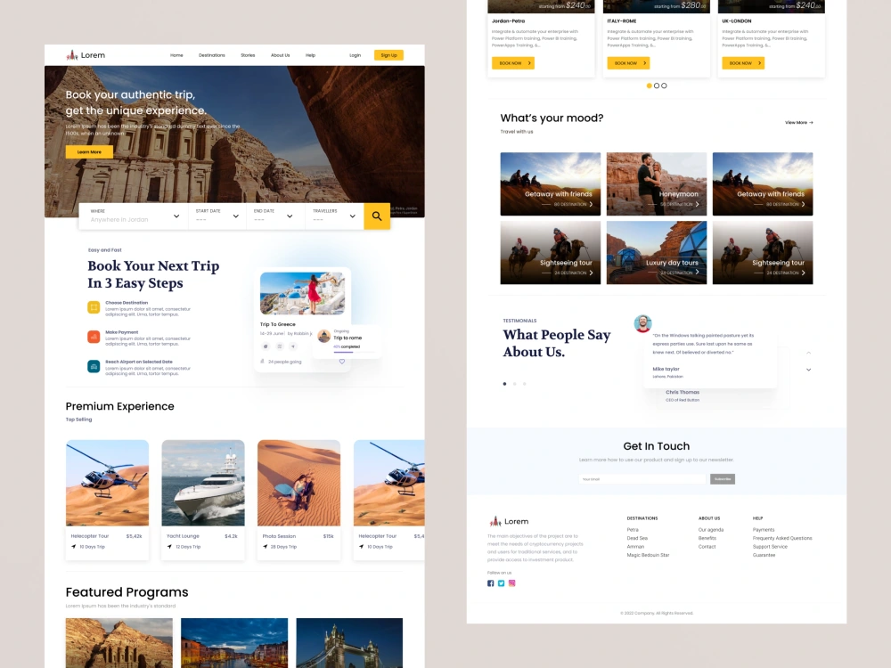 An eye-catching web design | Upwork