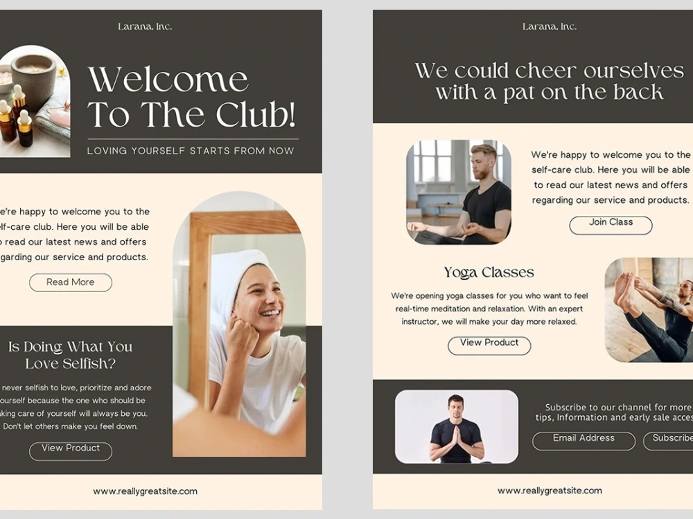 Professional responsive HTML email template or newsletter | Upwork