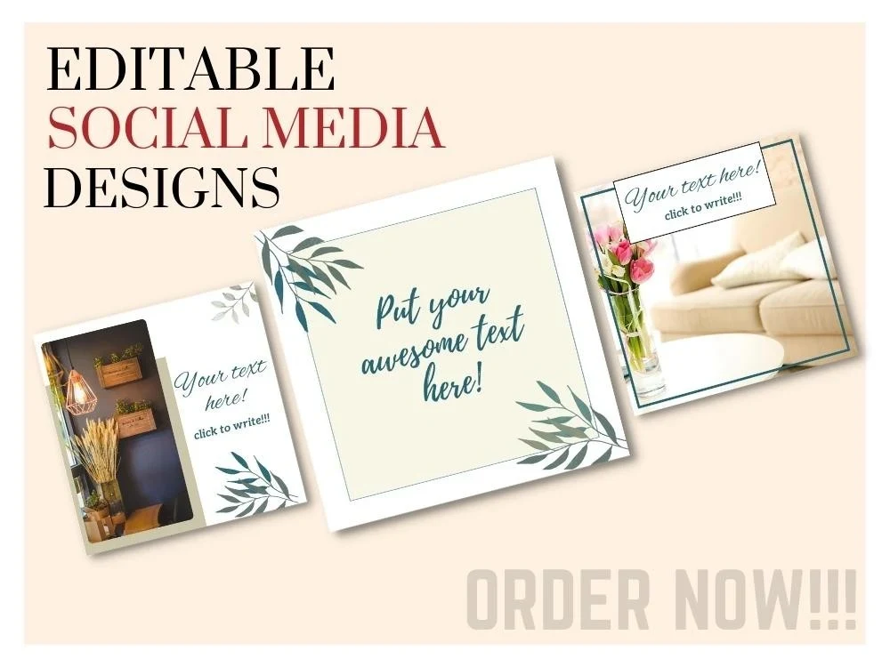 Attractive and editable Instagram post and story templates | Upwork