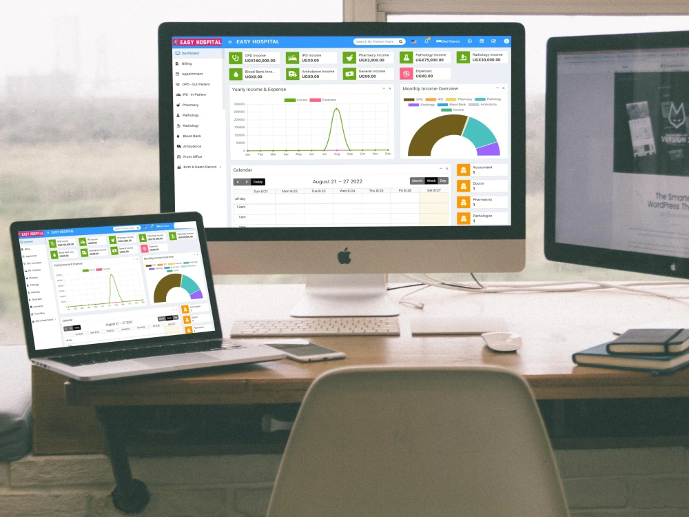 A fully functional hospital management system with EMR and telemedicine ...