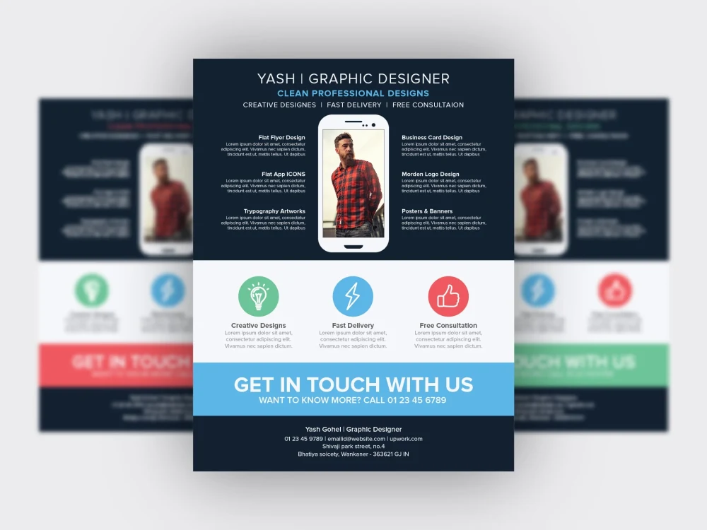 An advertising flyer design | Upwork