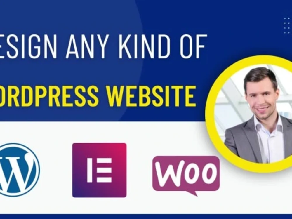 Clean and modern wordpress website design with elementor | Upwork