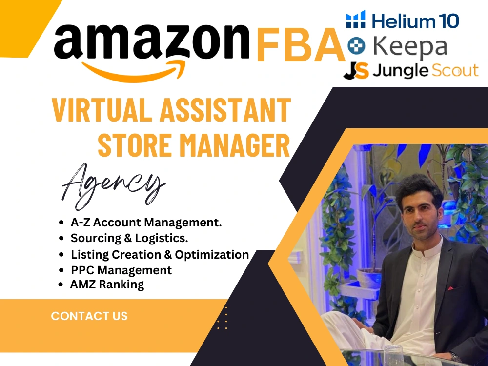 Amazon FBA Virtual Assistant, Amazon PPC expert, Amazon Account Manager ...