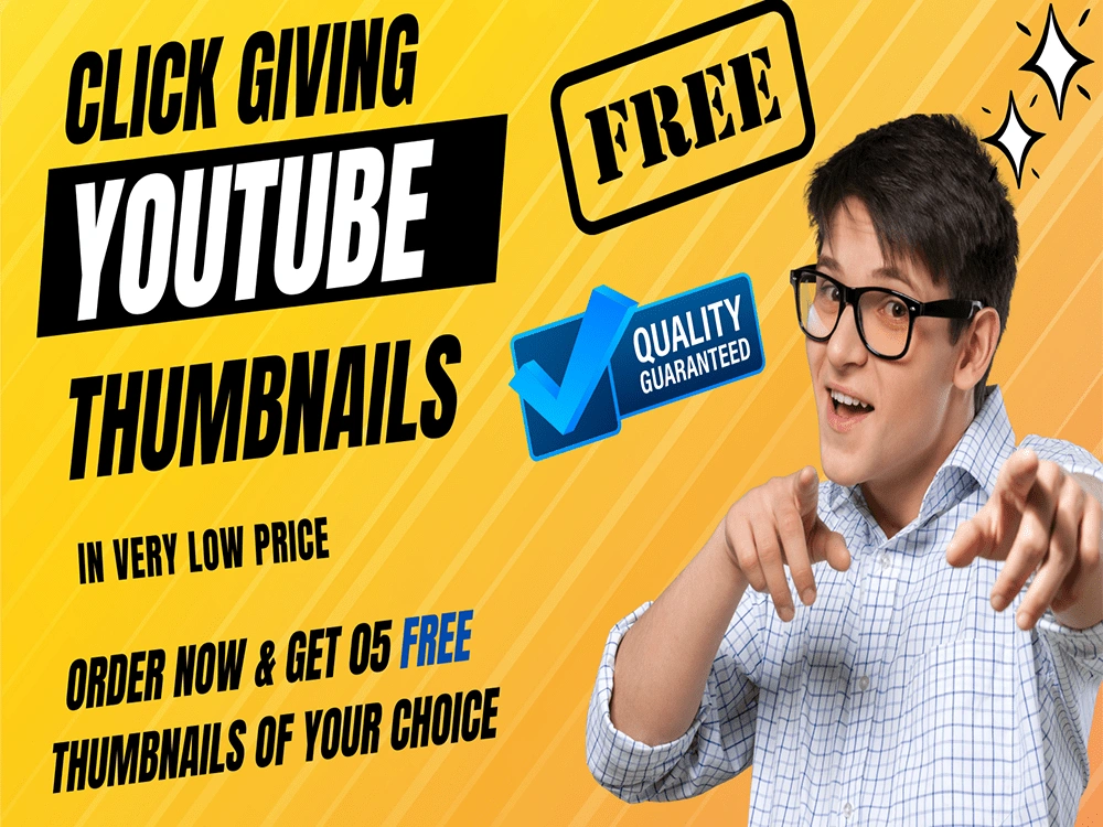 Attractive eye catchy professional youtube thumbnails at a very low ...