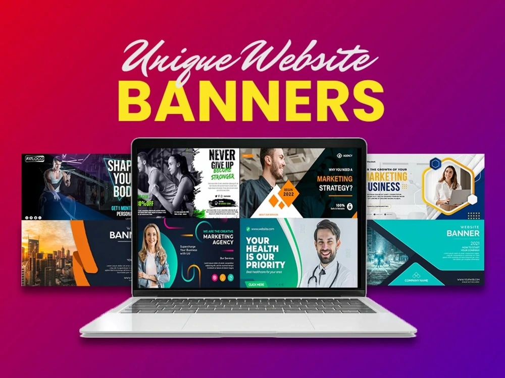 Professional website banners and ads | Upwork
