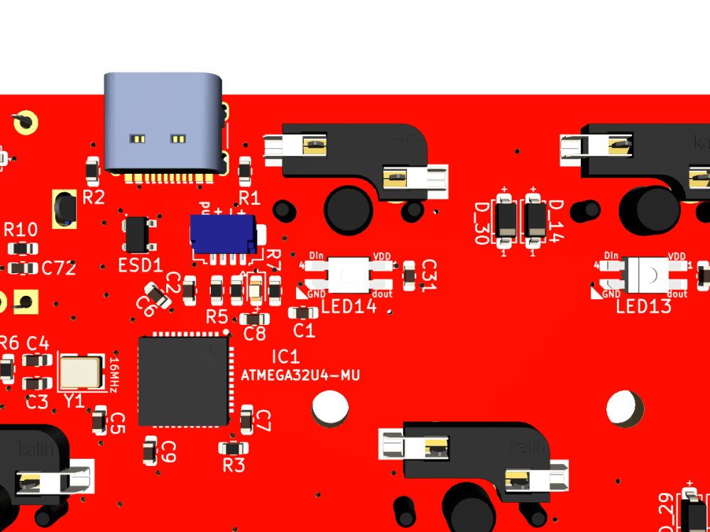 Mechanical keyboard pcb design with schematic circuit | Upwork