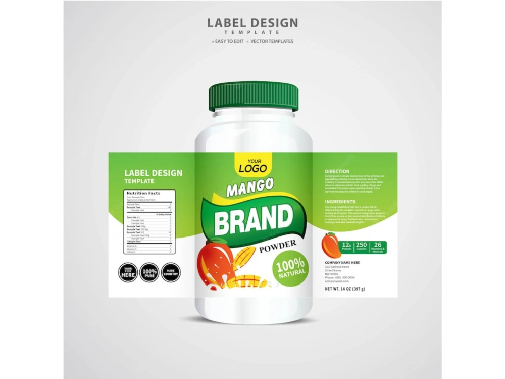 Product Packaging and Label Design Food Packaging Designer Label ...