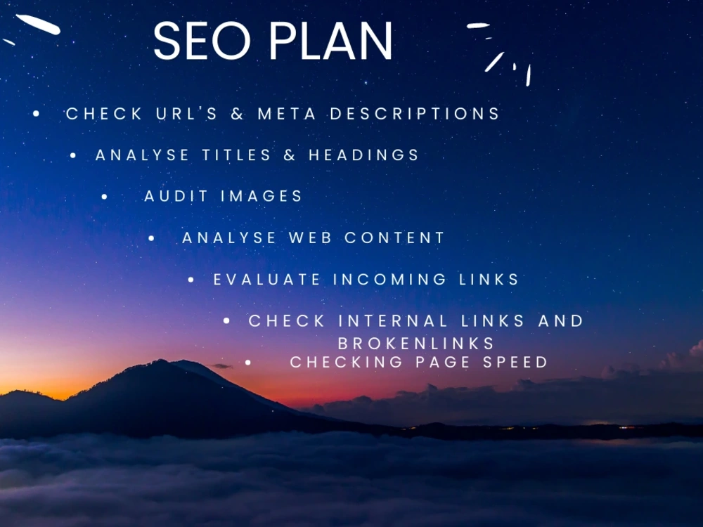 An SEO Plan with On-Site Optimization, SERP Marketing, and website add-ons. | Upwork