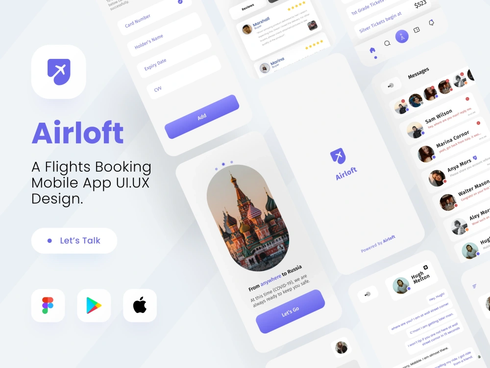 A Flutter Mobile App UX/UI Screens Design or Redesign | Figma | Upwork