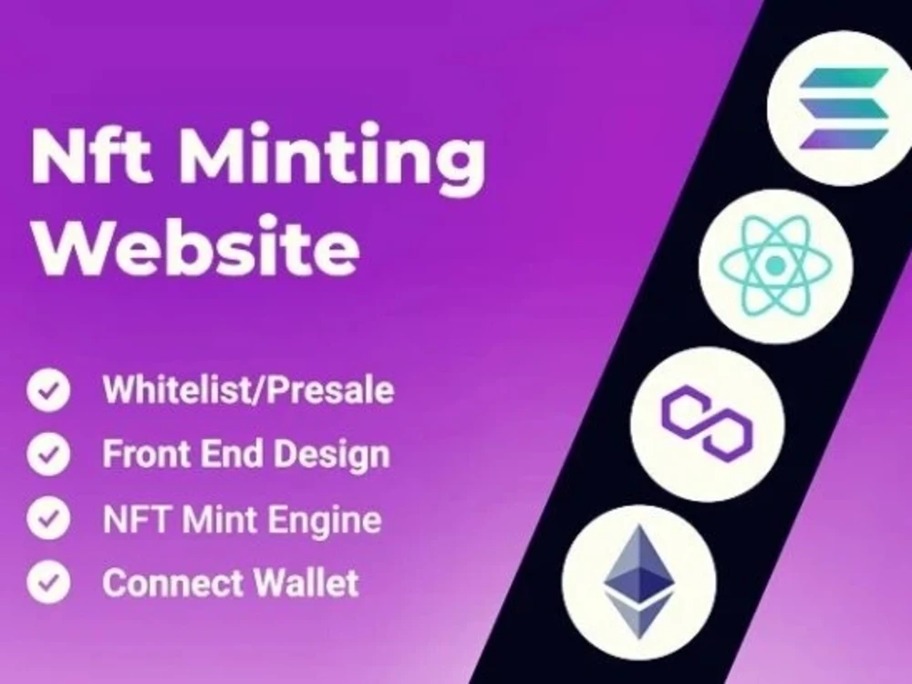 Solana NFT minting website, NFT landing page | Upwork