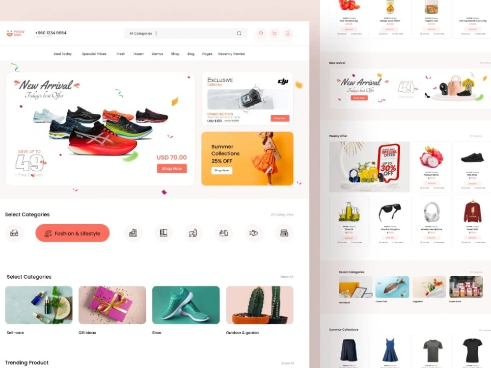A fantastic ui design for your next project | Upwork