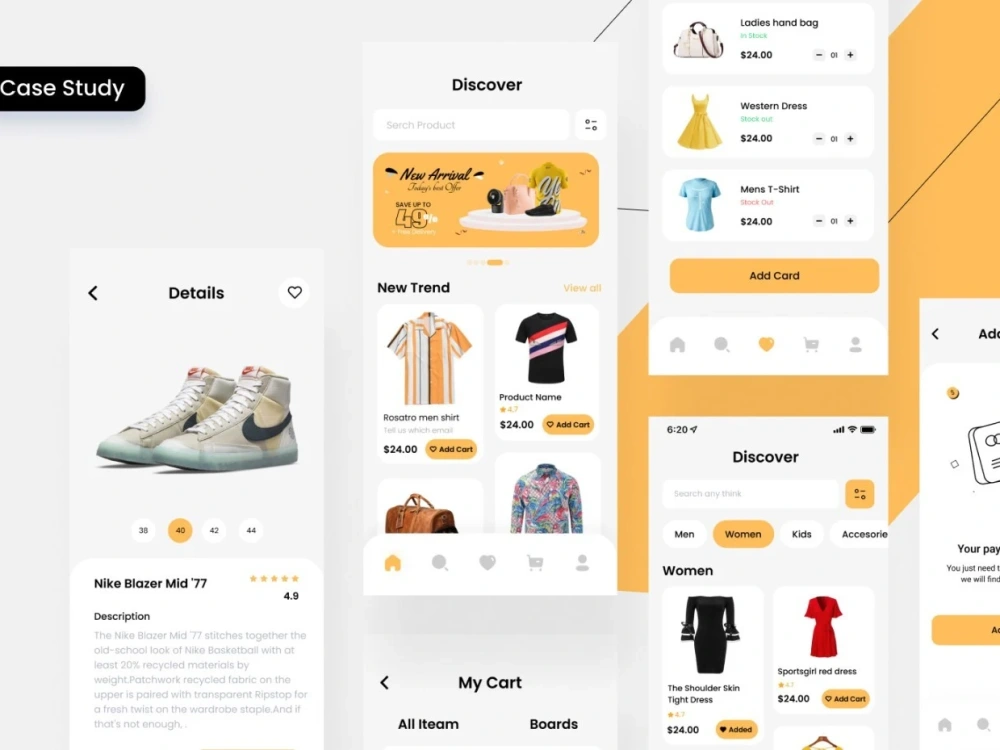 A fantastic ui design for your next project | Upwork