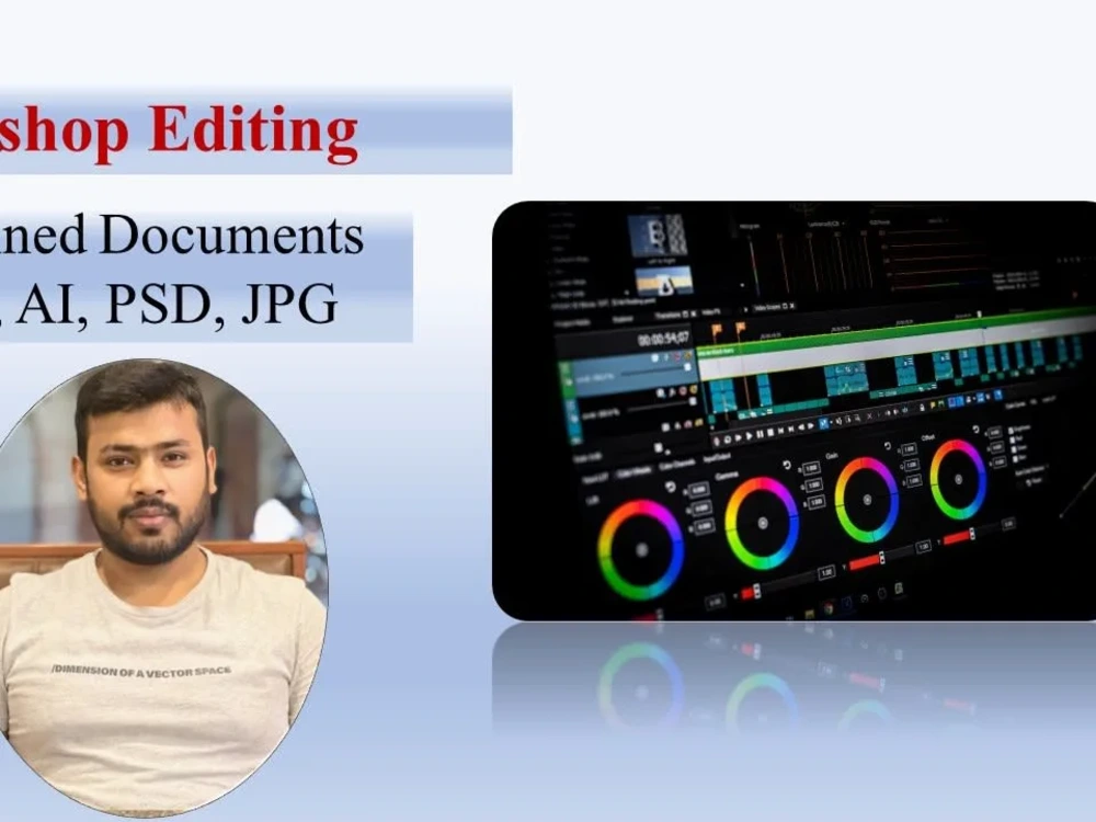Adobe Photoshop document editing | Upwork
