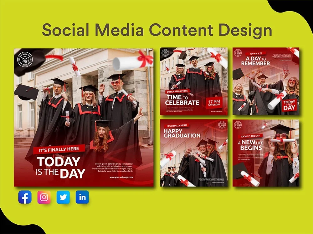 Unique Social Media post Designs for Facebook, Instagram, LinkedIn ...