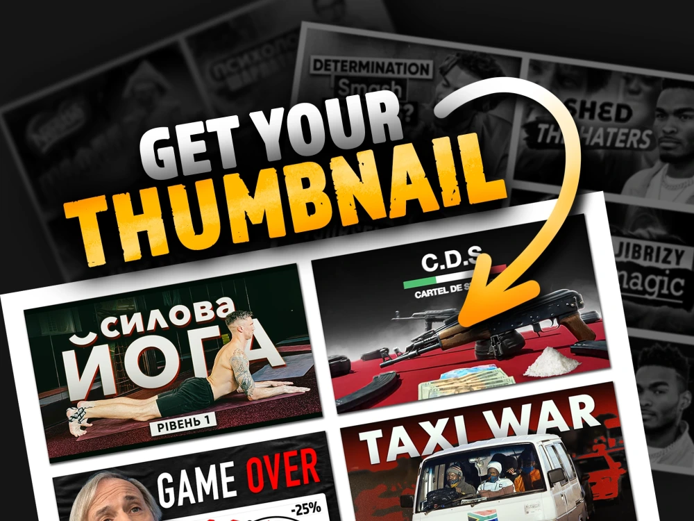 Cool unique high-quality thumbnail. | Upwork