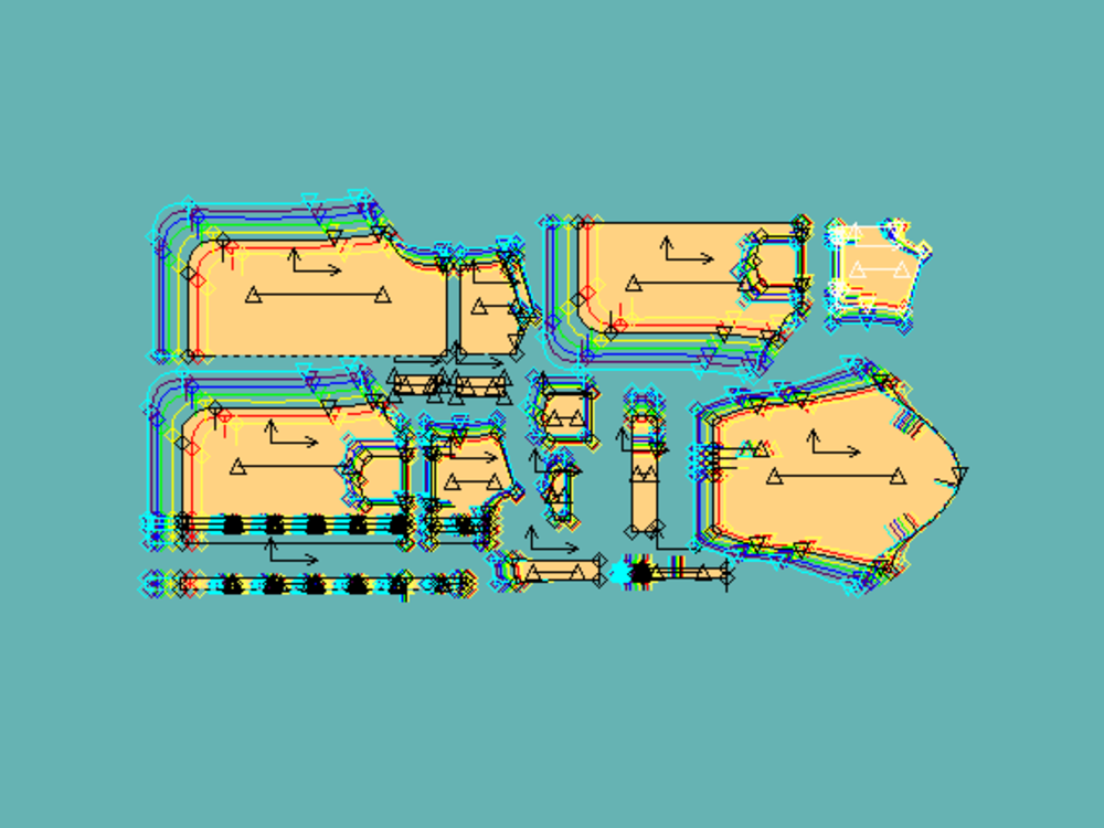 Garment Sewing Pattern With Zip, Dxf, Plt, Hpgl, Pdf And Jpeg Format ...