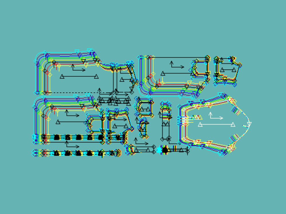 Garment Sewing Pattern With Zip, Dxf, Plt, Hpgl, Pdf And Jpeg Format ...