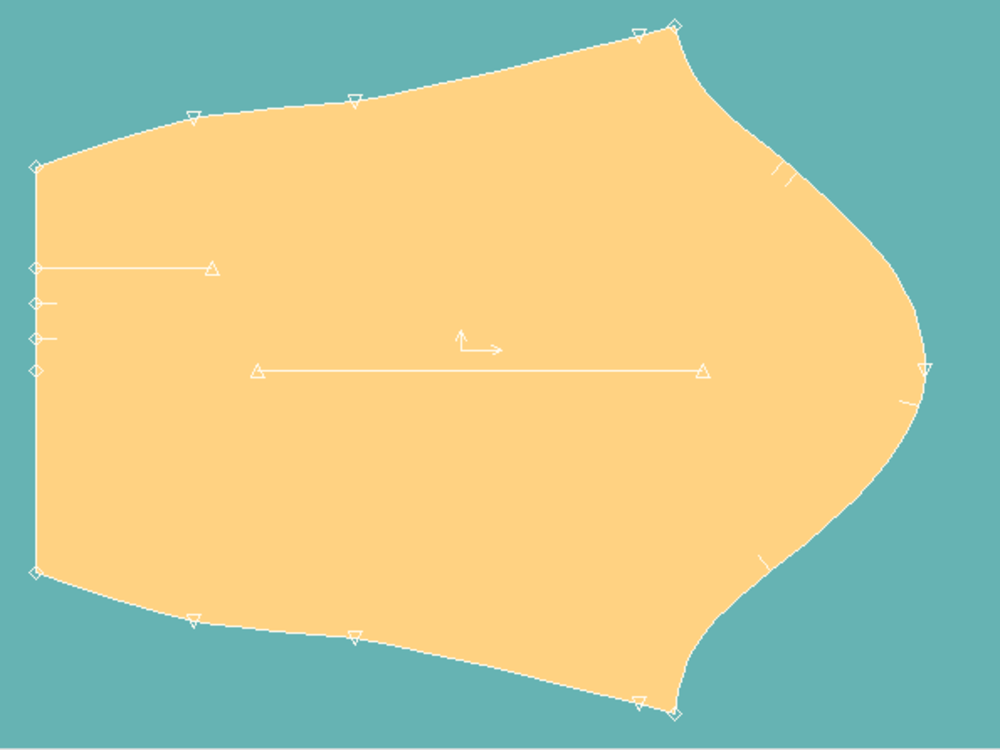 Garment Sewing Pattern With Zip, Dxf, Plt, Hpgl, Pdf And Jpeg Format ...