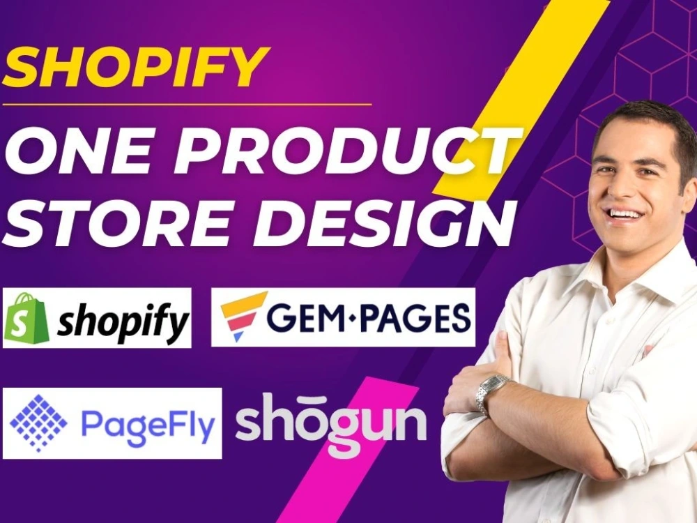 Complete Shopify one-product store design | Upwork