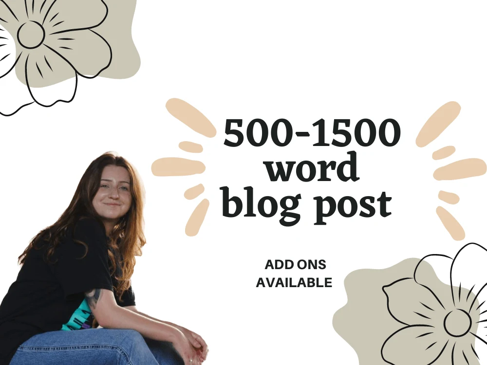 A 500 - 1500 word blog post | Upwork